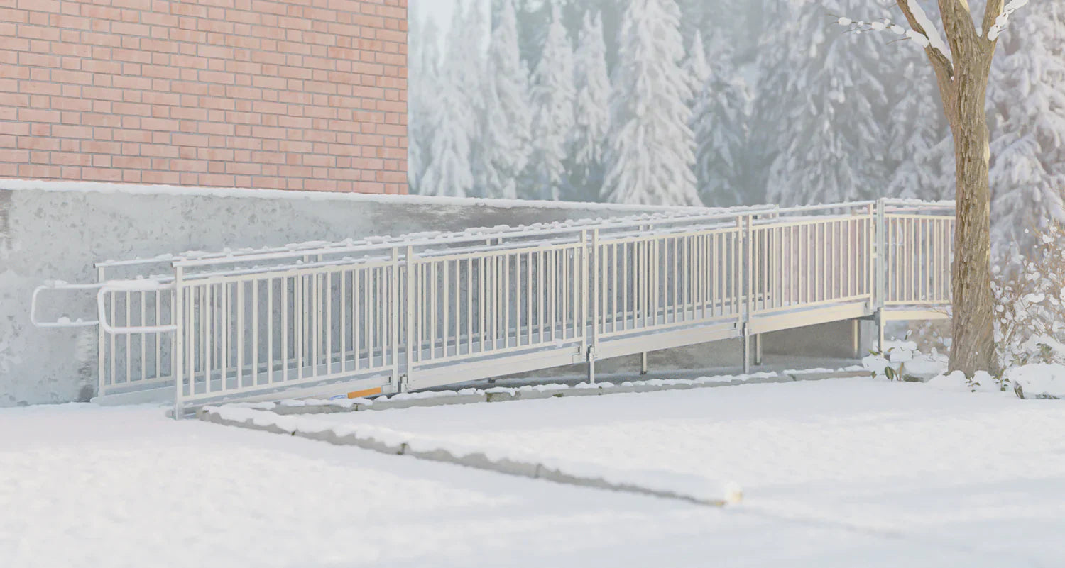 Why Aluminum Ramps Beat Steel in Cold Climates