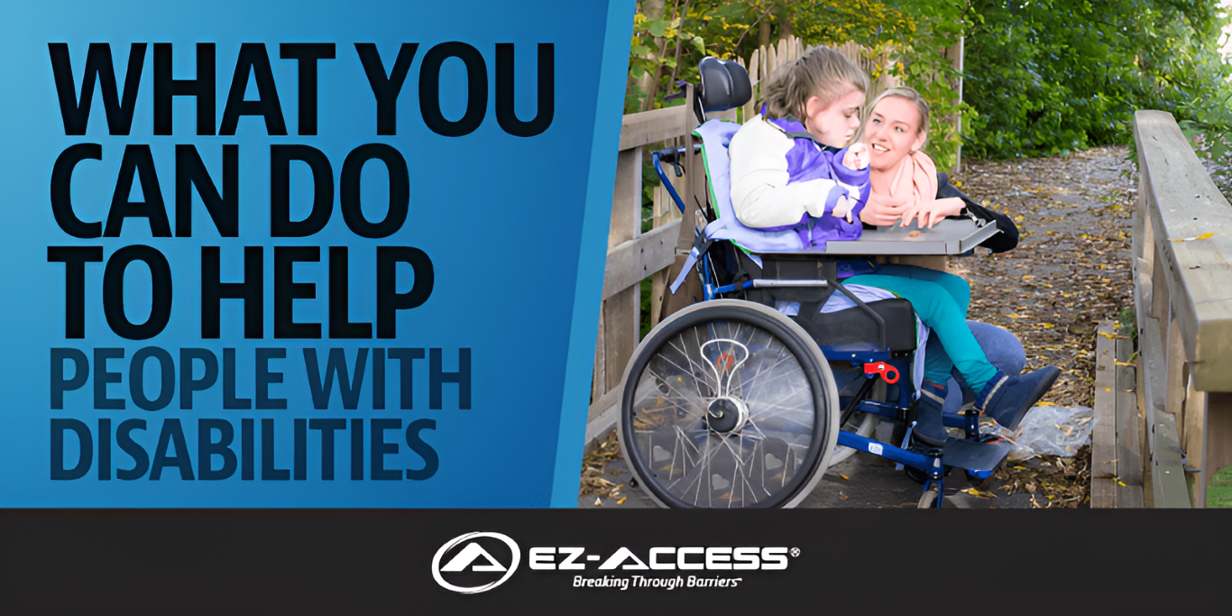 What You Can Do to Help People with Disabilities