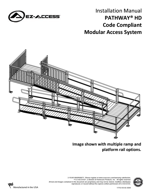 PATHWAY® HD Platforms | Modular Access Systems | EZ-ACCESS